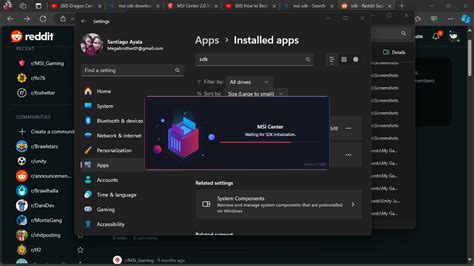 i have a problem with msi sdk and it wont work and i have already