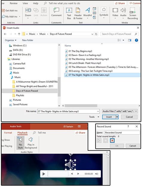 how to use audio and video files in powerpoint pcworld