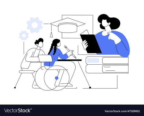 Inclusive Education Abstract Concept Royalty Free Vector