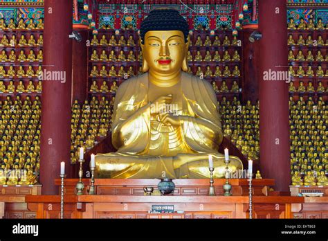 Asia Republic Of Korea South Korea Seoul Buddhist Temple Buddha