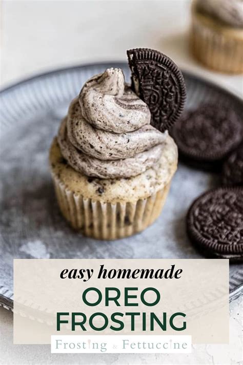 5 Minute Easy Oreo Frosting In 2024 Frosting Recipes Easy Oreo