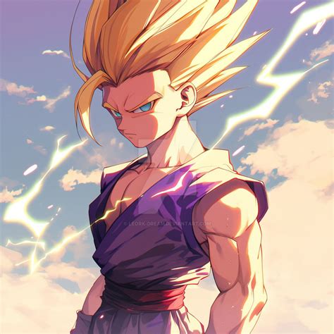 Gohan Ss2 By Leork Dream On Deviantart