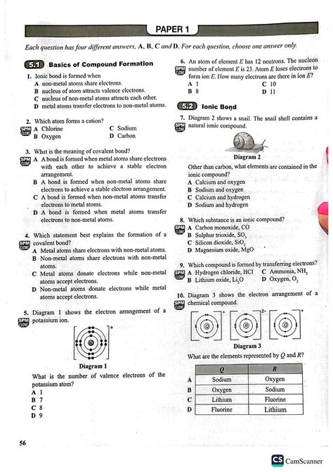 Chem Intensive Practise Chemistry Studocu