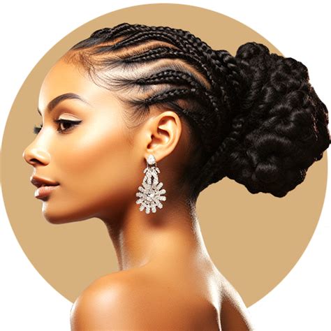 Braided Bun Hair School
