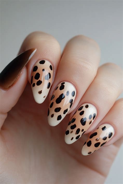 Unleash Your Wild Side 17 Stunning Cheetah Print Nail Designs To Try
