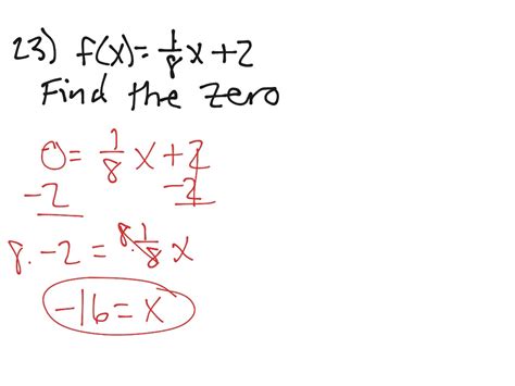 Chapter 4 Test Review Math Algebra Linear Functions Showme