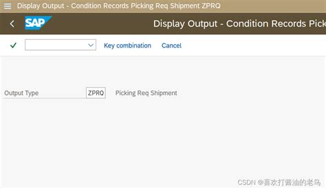sap le初阶shipment单据创建后自动output sap vv71 csdn博客