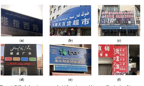 Figure 1 From Scene Uyghur Text Detection Based On Fine Grained Feature