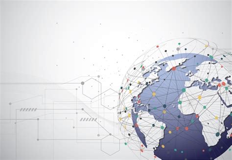 Premium Vector Global Network Connection