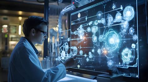 Premium Ai Image A Scientist Using A Computer In A Tech Driven Environment For In Depth Data