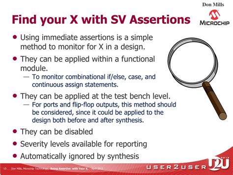 Ppt Being Assertive With Your X Systemverilog Assertions For Dummies Version 2013