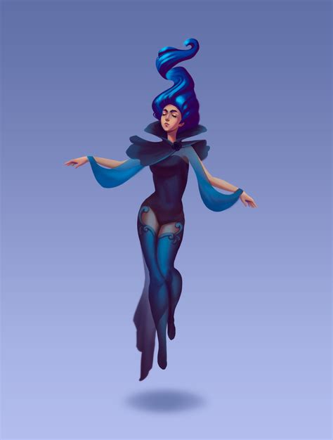 Artstation Цифровая живопись Персонаж