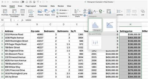 Creating A Histogram In Excel A Guide For Appraisers Mckissock Learning