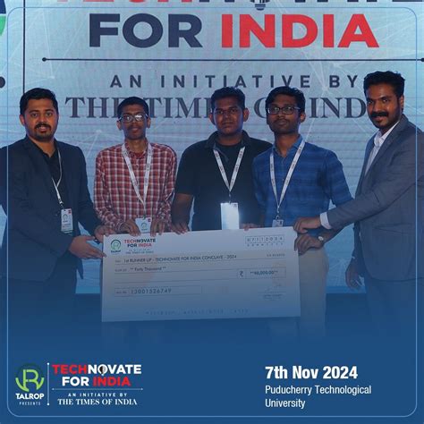 Technovate For India On Linkedin Technovateforindia Techconclave Innovationintech