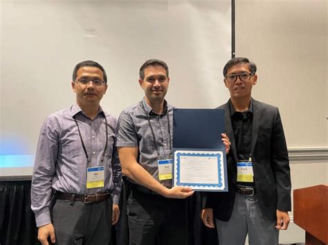 we received the runner up best paper award from ieee acm connected