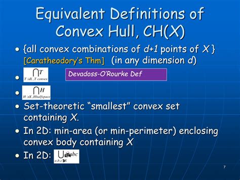 PPT Computational Geometry 2D Convex Hulls PowerPoint Presentation