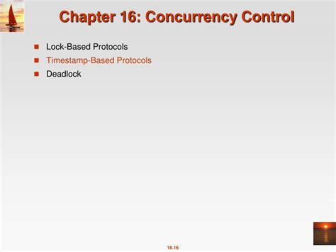 Ppt Chapter 16 Concurrency Control Powerpoint Presentation Free