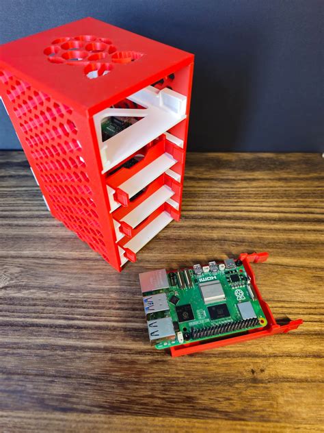 Raspberry Pi Cluster Case Compatible With Pi Pi And Rpi B Etsy UK