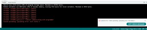 Arduino Ide Sketch Not Uploading To Mega 2560 Uploading Arduino Forum