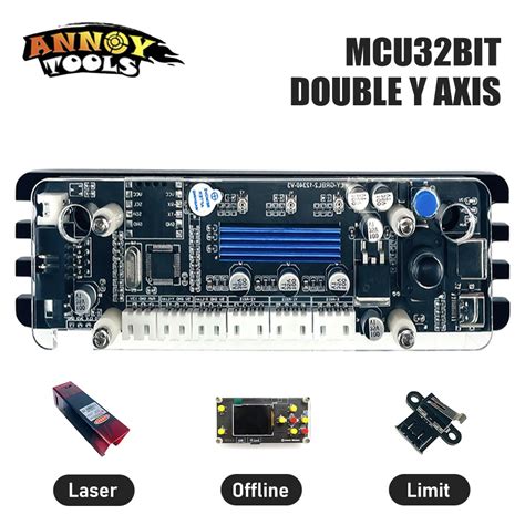 Cnc 2 Axis Controller Laser Engraver Grbl Driver Control Board Laser Stepper Motor Driver For