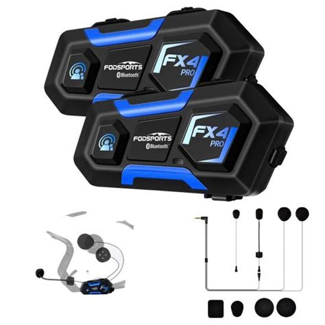 FX Pro Bluetooth Intercom Dual Pack Fodsports
