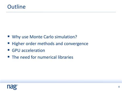 Ppt Monte Carlo Simulation And Its Efficient Implementation