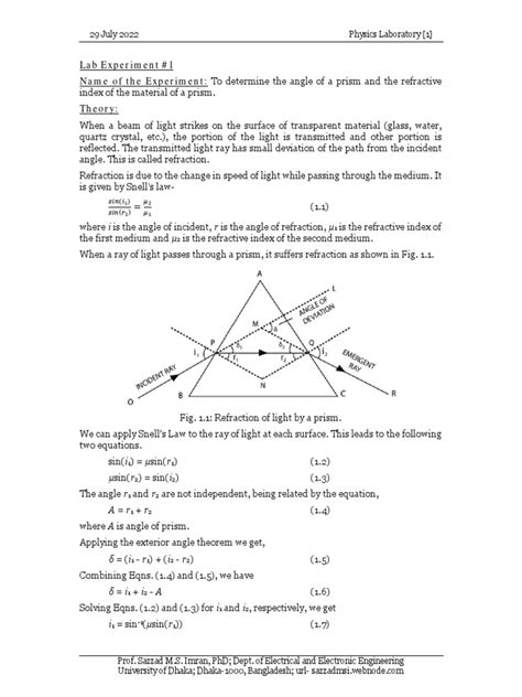 1213 Phy Physics Laboratory All Lab Reports Pdf Diffraction Angular Resolution