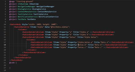Datagrid Nested Objects In Nested Columns Radzenblazor Components