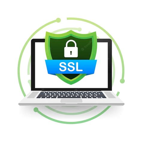 Premium Vector Secure Connection Icon Vector Illustration Isolated On