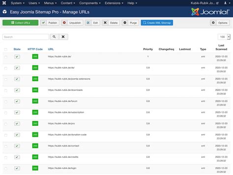 Ejs Easy Joomla Sitemap Sitemap Component For Joomla