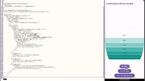 Flutter X Listwheelscrollview Shorts Youtube