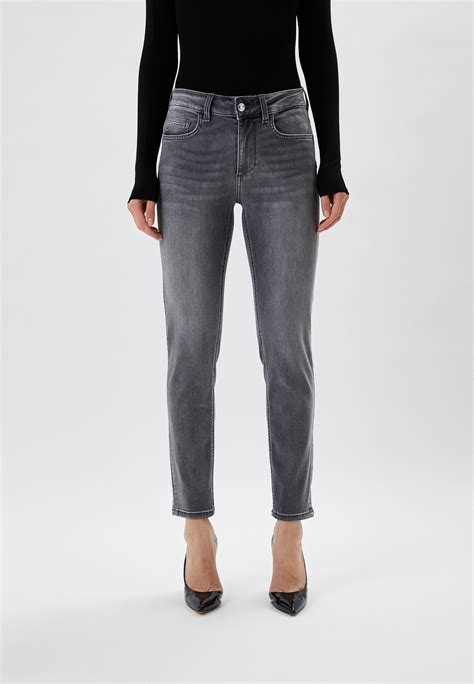 Джинсы Liu Jo, цвет: серый, RTLACH295601 — купить в интернет-магазине ...