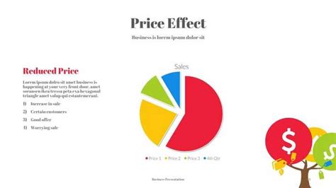 the importance of visualizing data with a pie chart on tree powerpoint