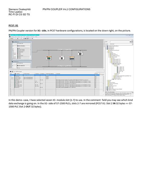 Pnpn Coupler V4 2 Config Demo Instructions Pdf Input Output Programmable Logic Controller