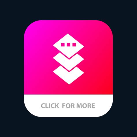 Design Plane Square Mobile App Button Android And Ios Glyph Version 19115611 Vector Art At Vecteezy