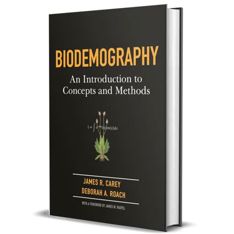 Biodemography An Introduction To Concepts And Methods Bioweb® Colombia