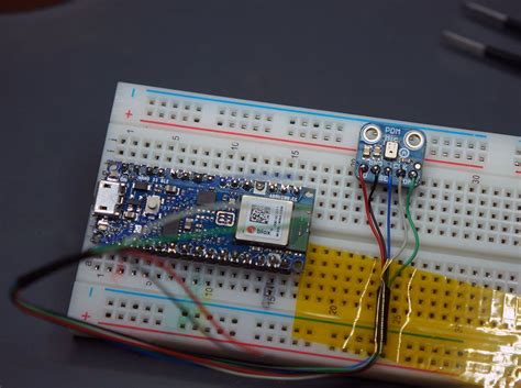 External Microphone For Arduino Nano 33 Ble Sense Edge Impulse