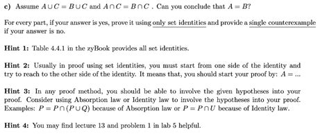 Solved Problem 2 20 Points Suppose A B And C Are All Chegg Com
