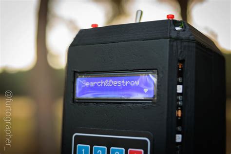 Airsoft Arduino Bomb Replica Kajaki Airsoft By Uwudesign Download Free Stl Model