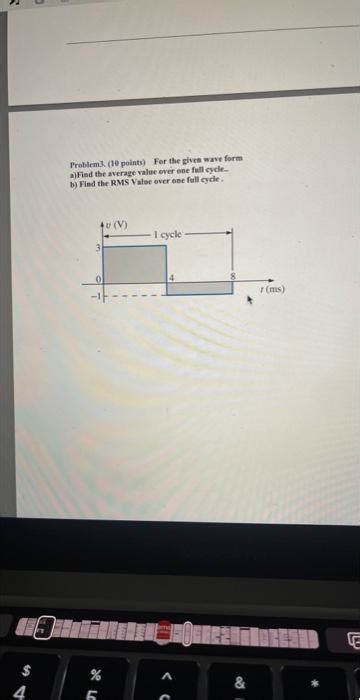 Solved Problem Points For The Gives Wave Form A Find Chegg