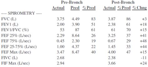 Respiratory System And Spirometry Patient Justin