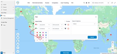 How To Customize The Push Pins For Entity Records To Visualize On Azure Maps