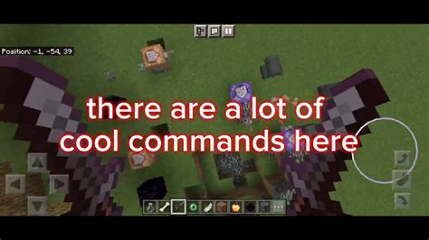 Command Tutorial Bedrock Edition Youtube