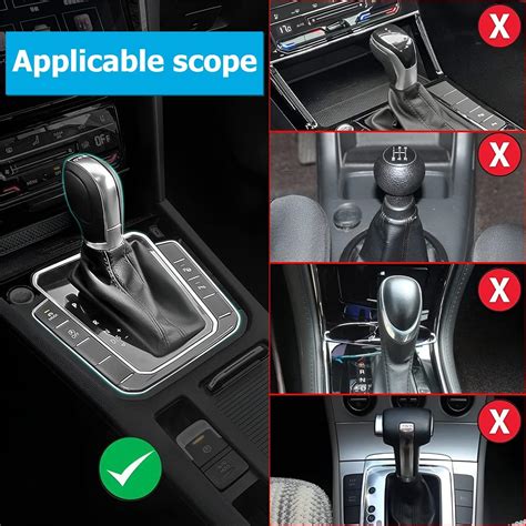 Zipelo Paquete De 2 Fundas Para Pomo De Palanca De Cambios De Automóvil Protector
