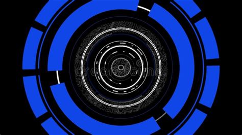 Animation Of Scope Scanning And Spinning Stock Video Video Of Digitally Interface 227647973