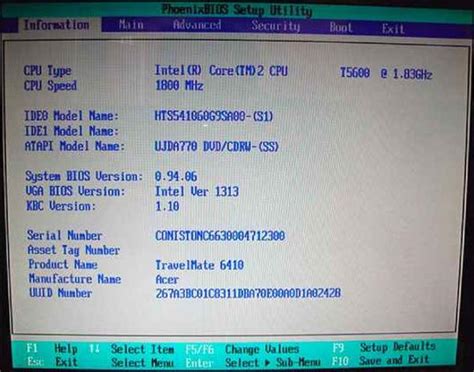 Cara Masuk Bios Acer Dengan Mudah Semua Tipe