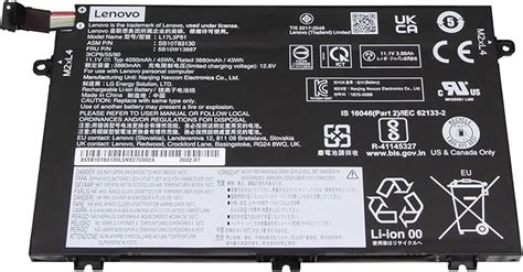 Lenovo 01AV445 Original Battery 45Wh For ThinkPad E14 20RA 20RB E15 20RD 20RE E480 20KQ 20KN