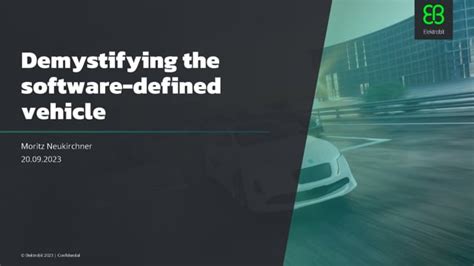 demystifying the software defined vehicle mobex