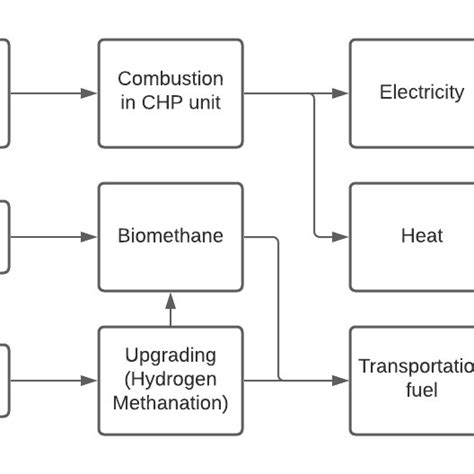 OF BIOGAS APPLICATION SCENARIOS Download Scientific Diagram