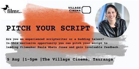 Pitch Your Script Film Bay Of Plenty